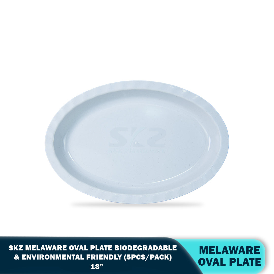 SKZ BUCKWHEAT OVAL PLATE (5PCS/PACK) – SKZ Plastic PH